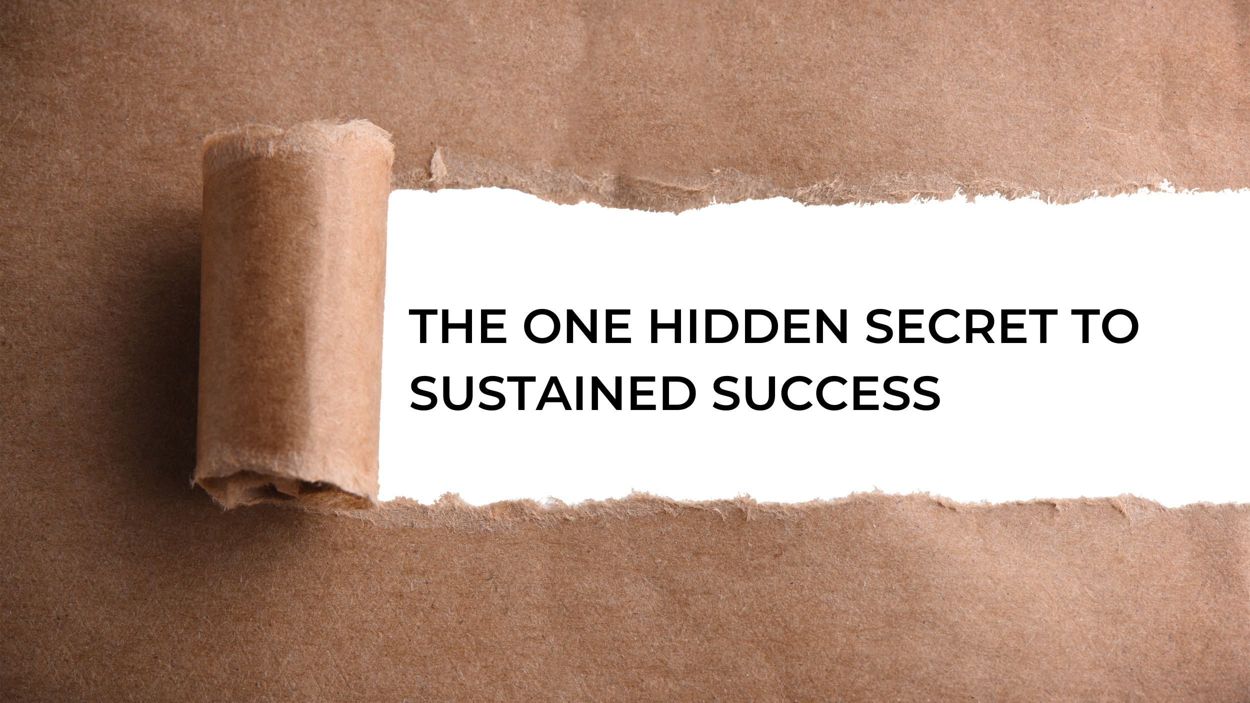 The One Hidden Secret to Sustained Success | Scale Architects