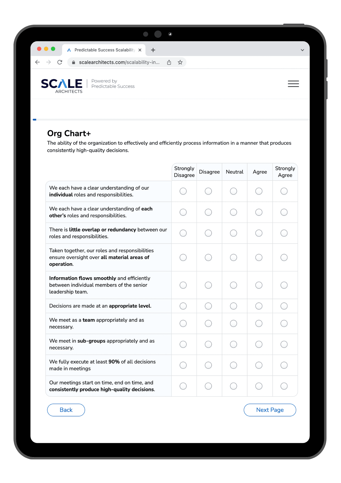 Scalability Report | Scale Architects