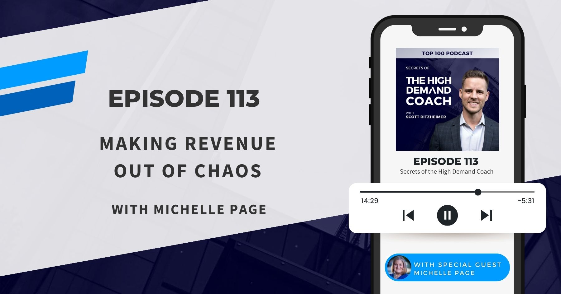 Making Revenue Out of Chaos with Michelle Page - Ep. 113 | Scale Architects